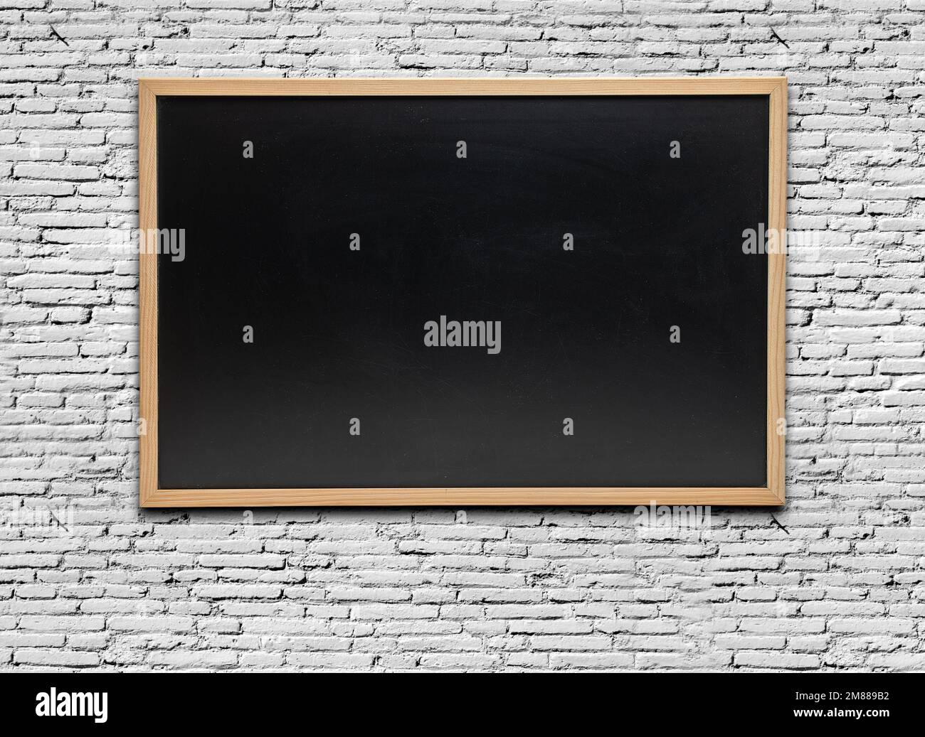 Chalkboard empty blank at classroom with copy space Stock Photo - Alamy