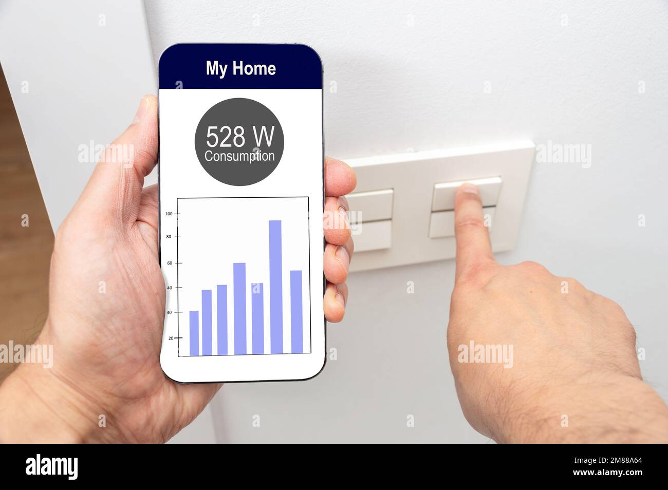 Smart electric meter hi-res stock photography and images - Alamy