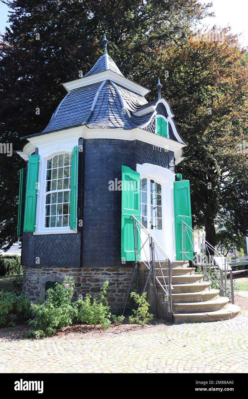 Rococo garden house in Radevormwald, Germany Stock Photo - Alamy