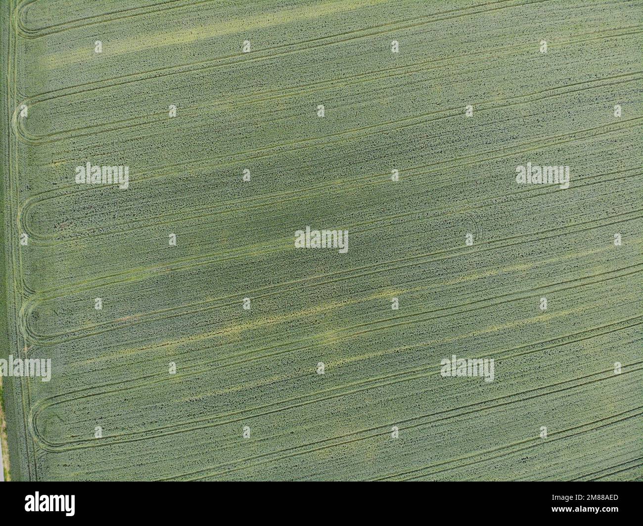 Aerial view of an acre in Germany Stock Photo - Alamy