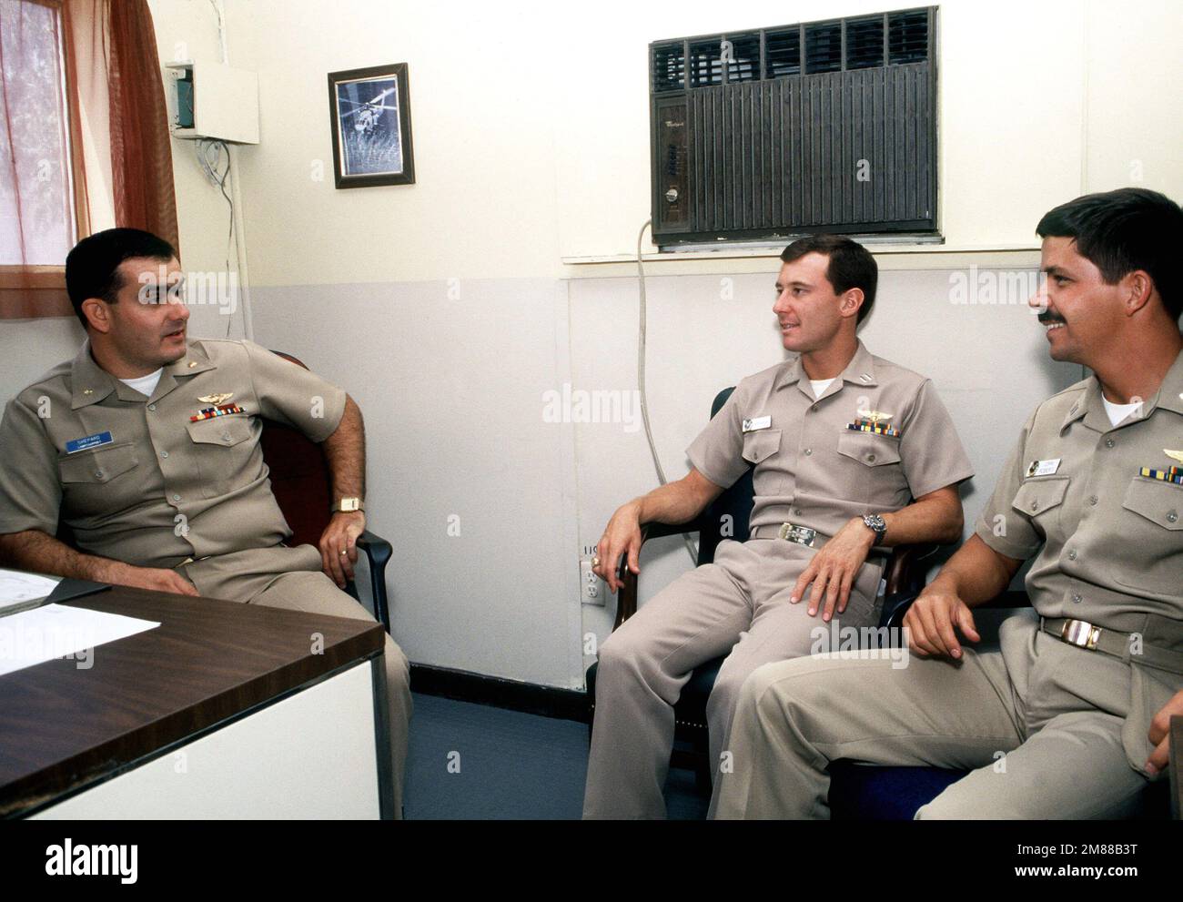 Lieutenant Commander Kim Shepard, left, officer in charge of the Light ...