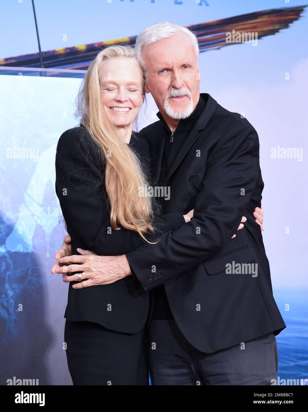 Hollywood, California, USA. 12th Jan, 2023. Suzy Amis Cameron and James ...