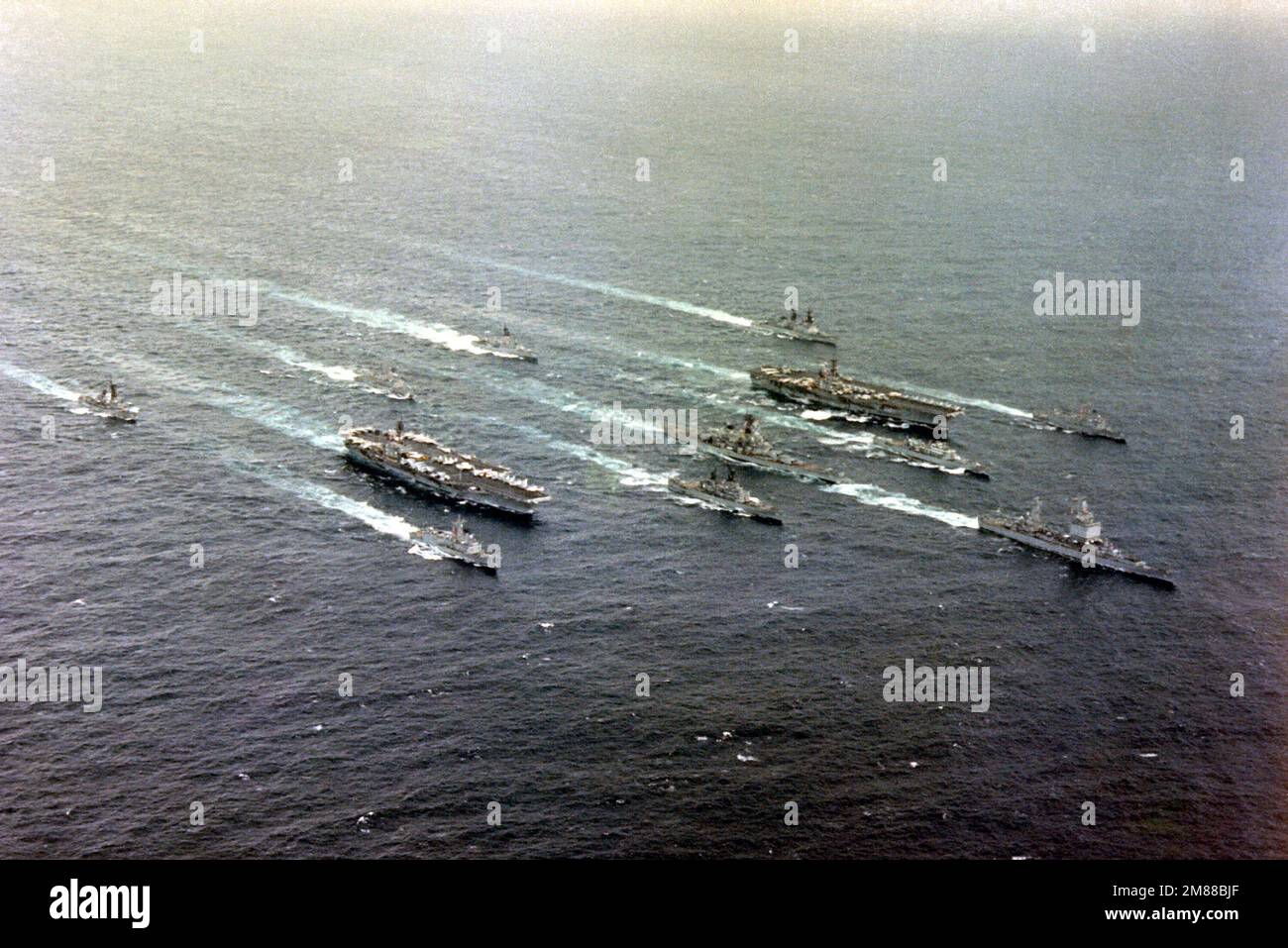 Ships of the aircraft carrier USS CONSTELLATION (CV-64) battle group ...