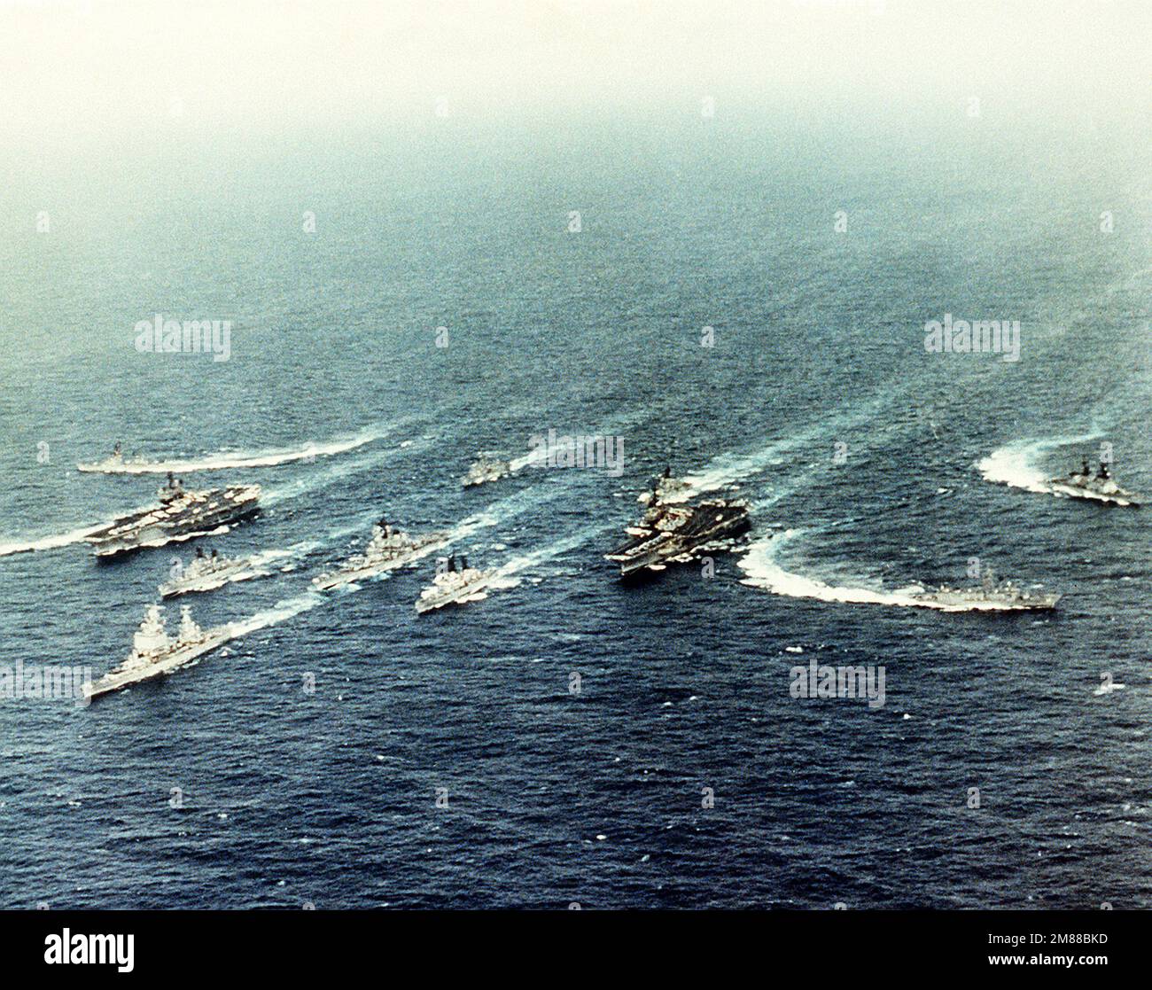 Ships of the aircraft carrier USS CONSTELLATION (CV-64) battle group ...