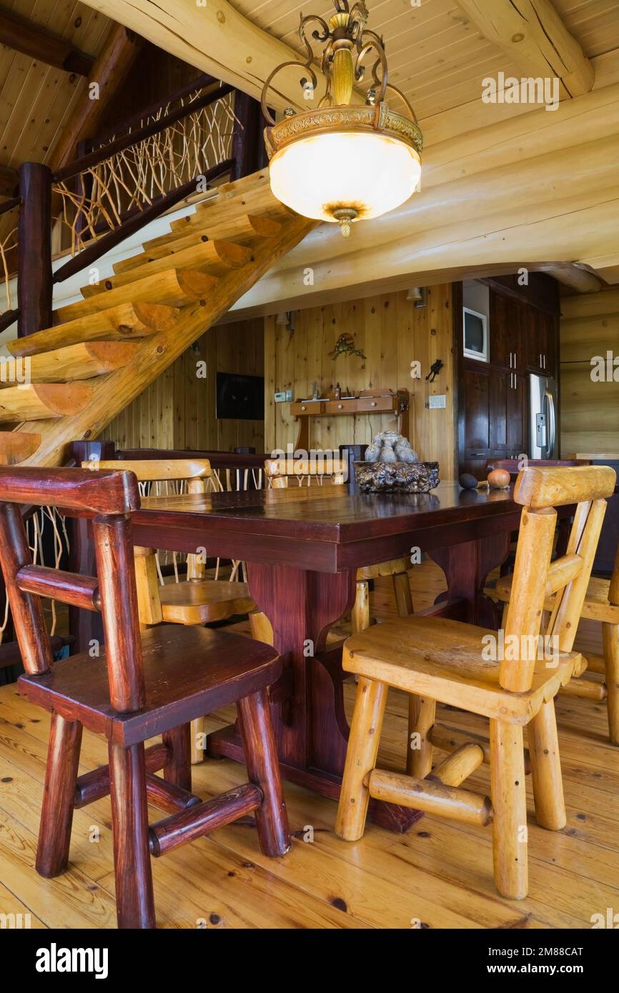 Log Cabin Dining Chairs