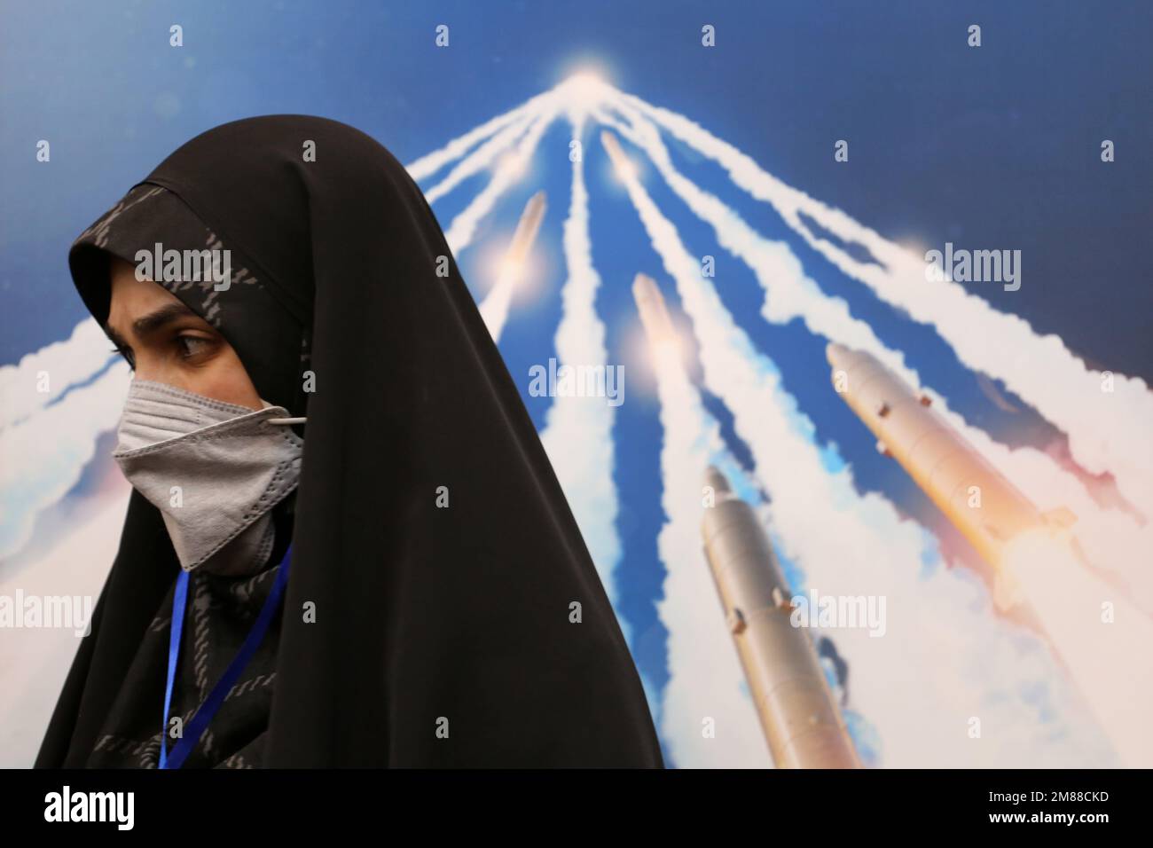 Tehran, Tehran, Iran. 11th Jan, 2023. A veiled female Iranian ...