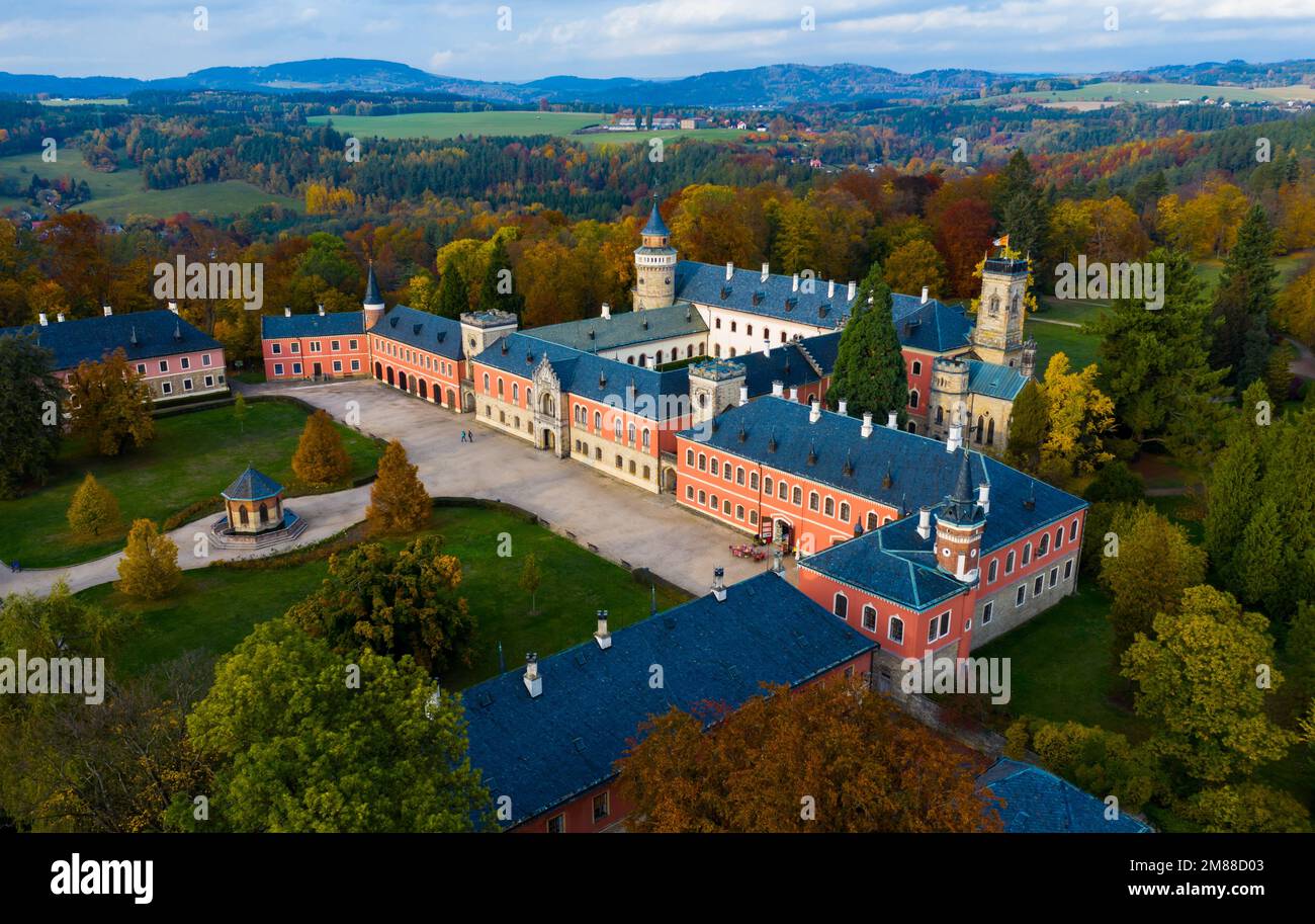 Sychrov castle hi-res stock photography and images - Alamy