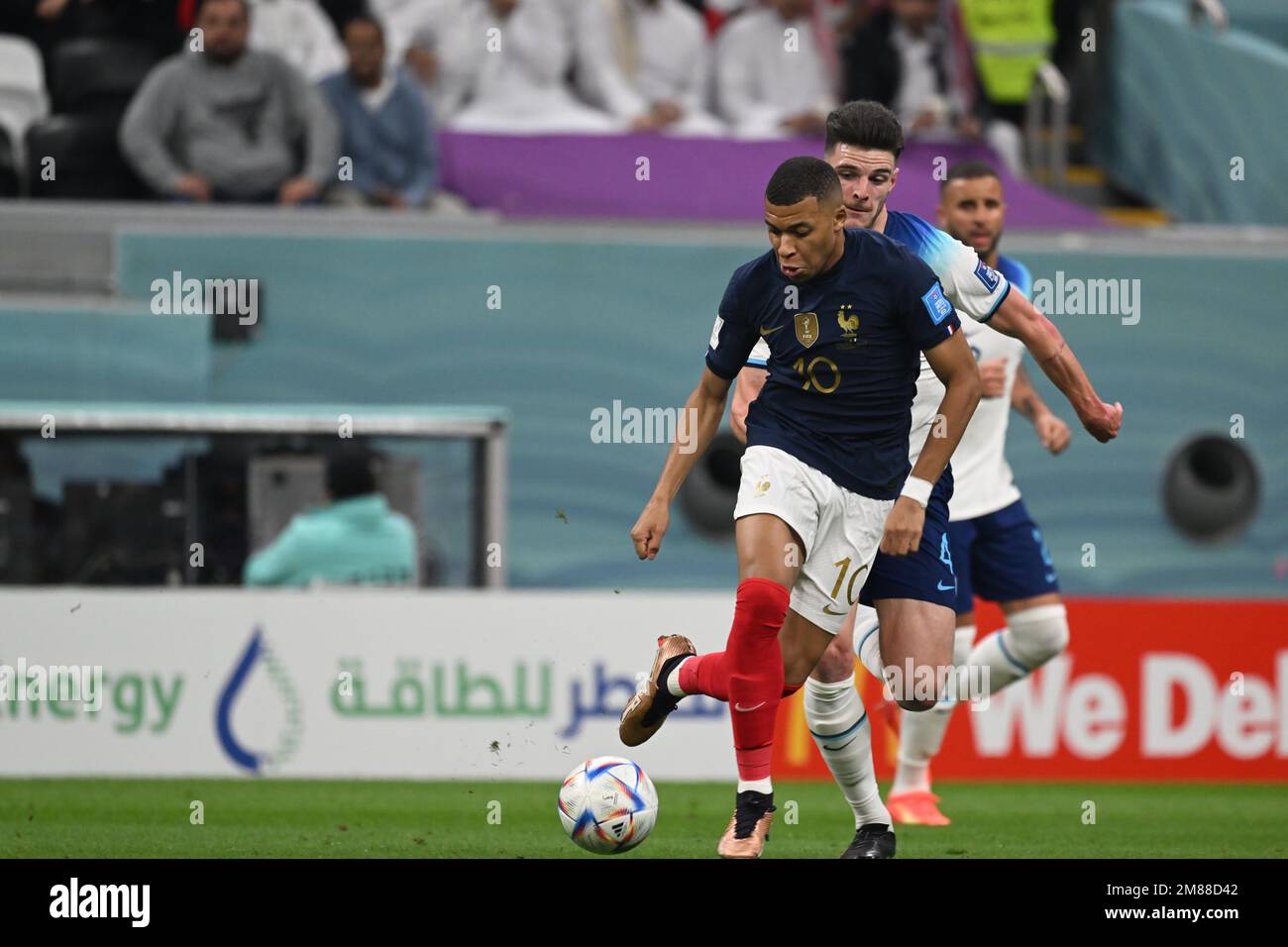 Kylian MBAPPE, Declan RICE in action during the FIFA 2022 World Cup ...