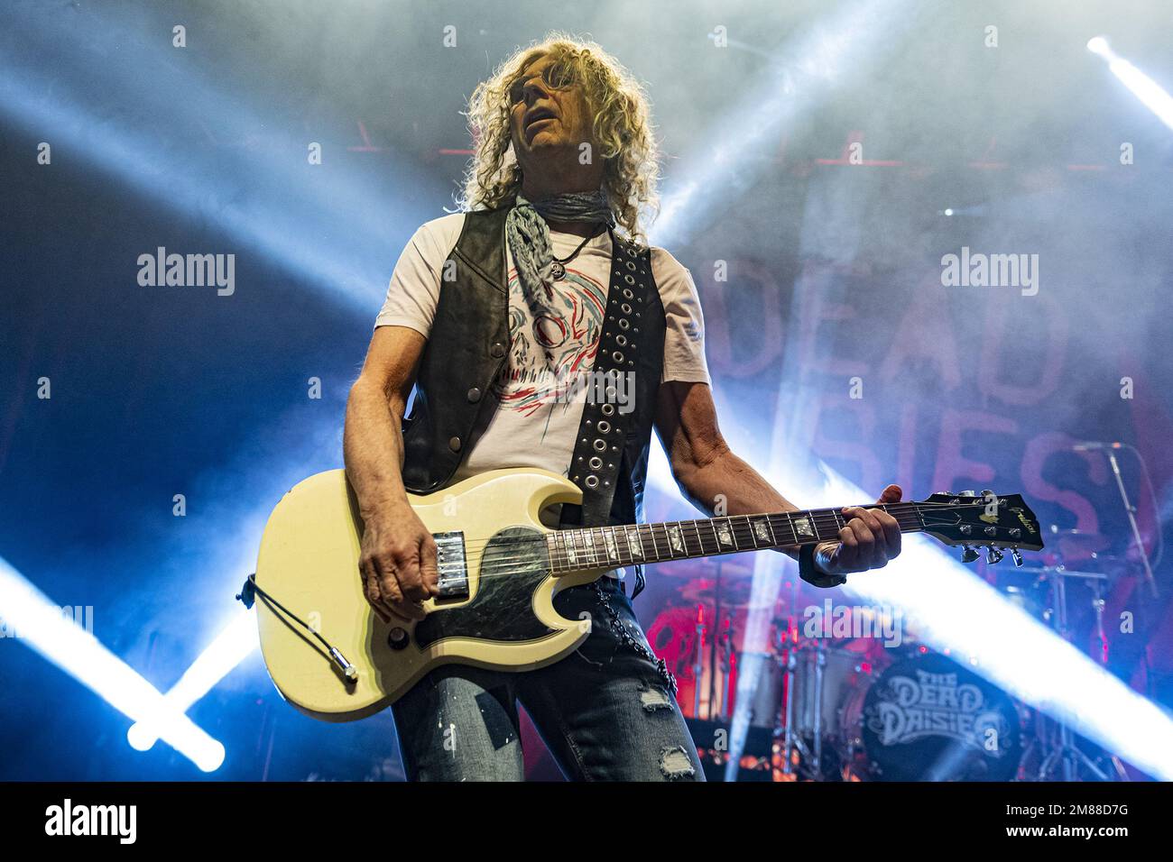 LONDON, ENGLAND: The Dead Daisies perform on stage at the O2 Kentish ...