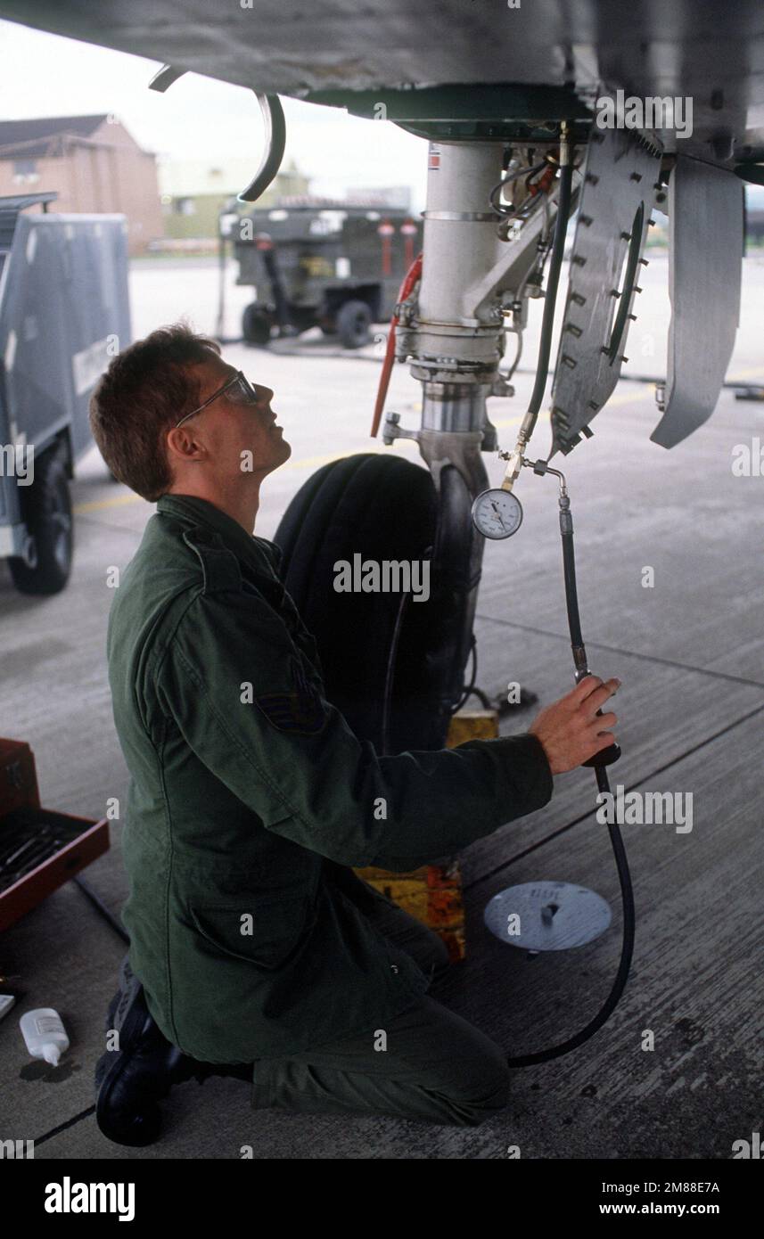 DF-ST-87-08323. Base: Bitburg Air Base Country: West Germany (FRG Stock ...