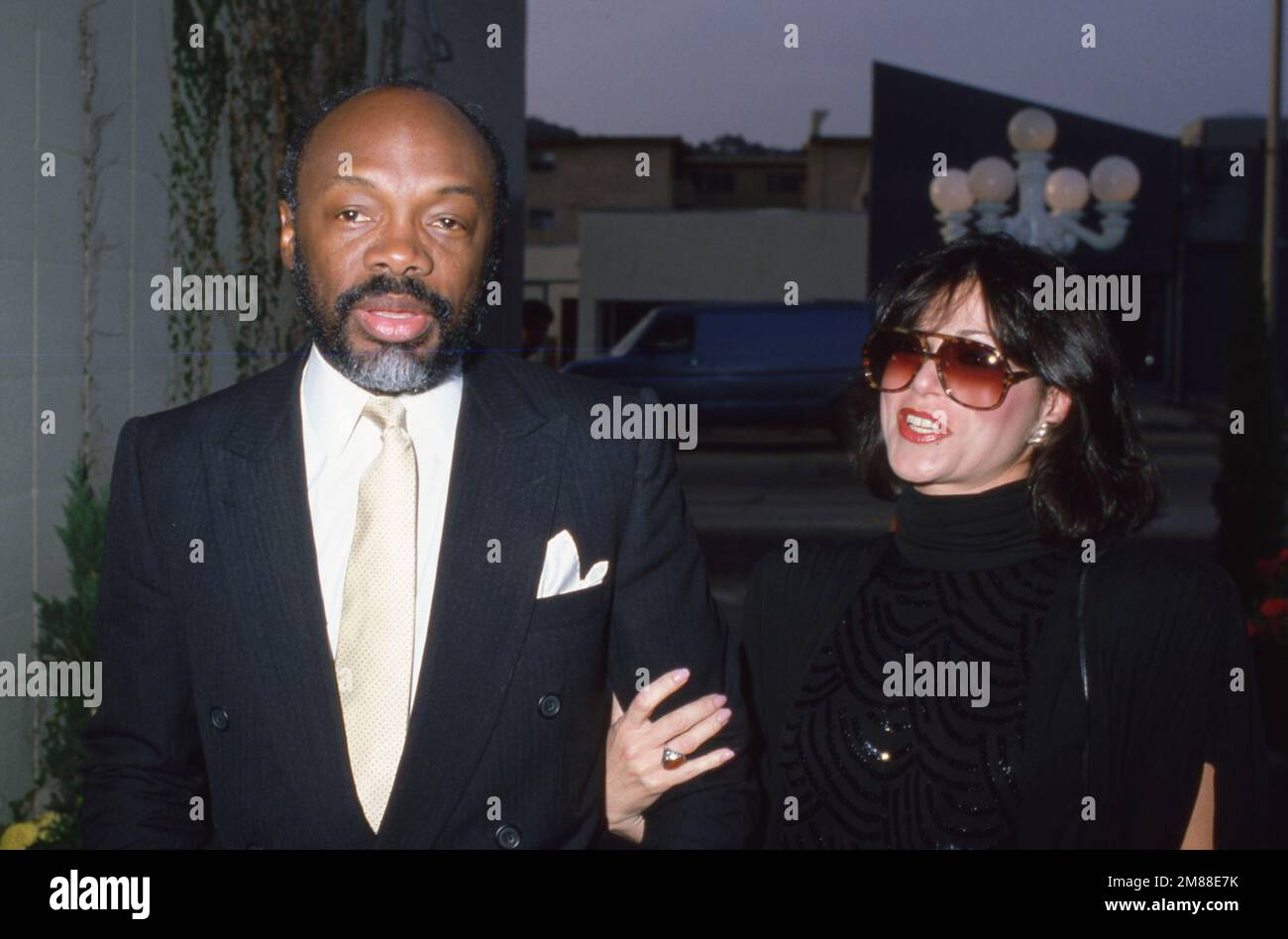 Willie Brown ans Wendy Linka 1984 Credit: Ralph Dominguez/MediaPunch ...