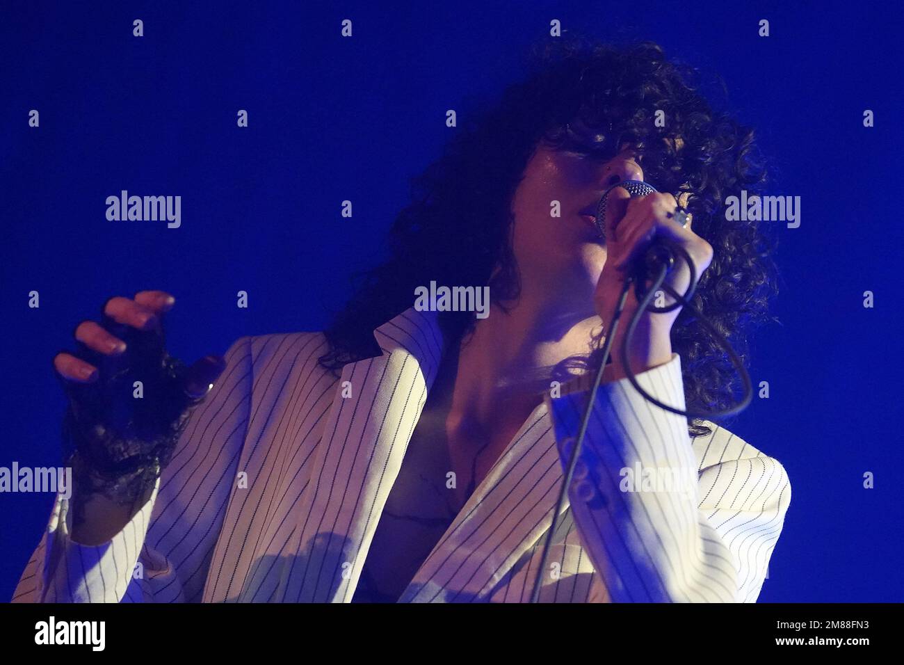 Alice Wonder in concert during Inverfest. January 12, 2022. (Photo by ...