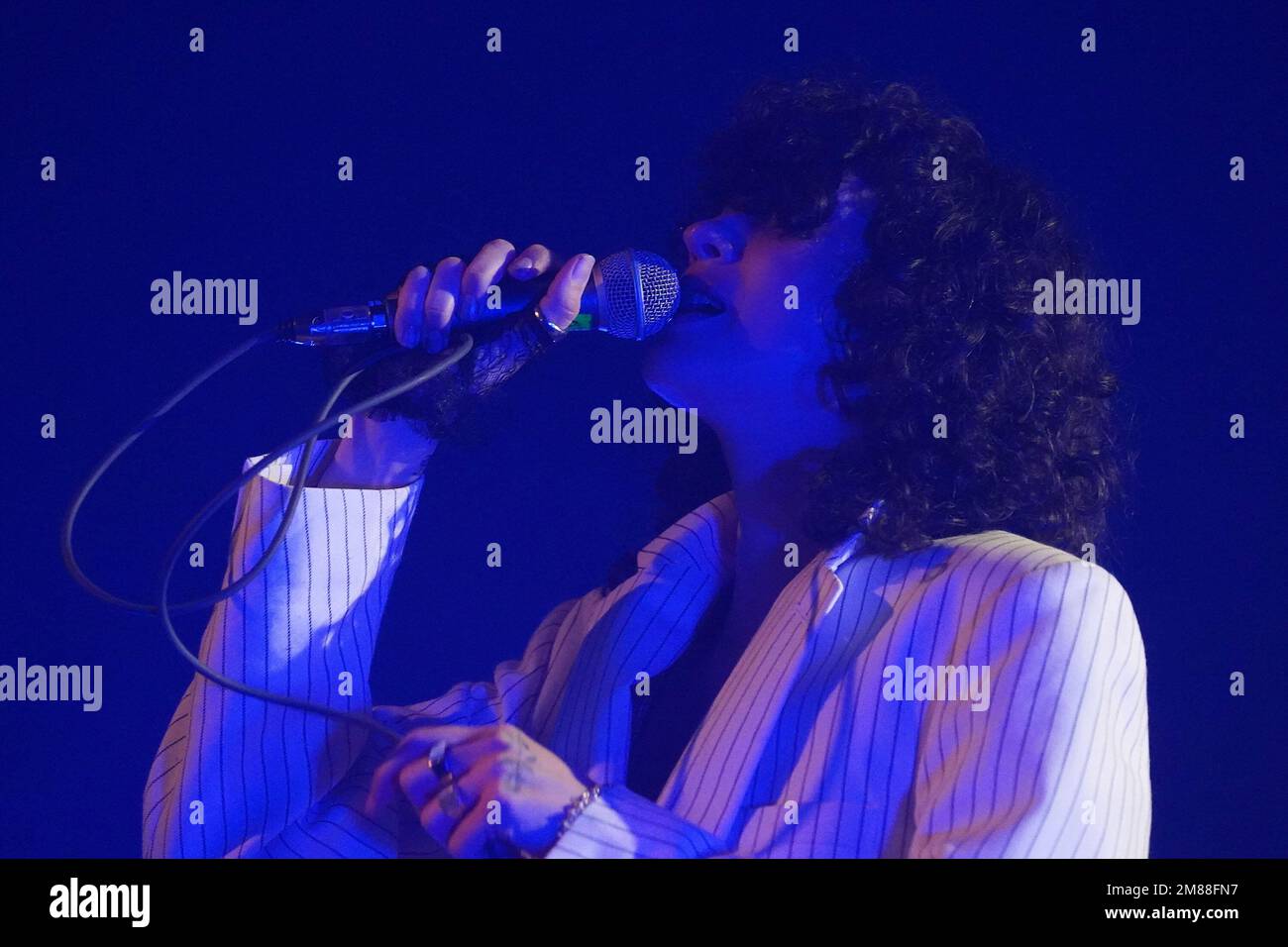 Alice Wonder in concert during Inverfest. January 12, 2022. (Photo by ...