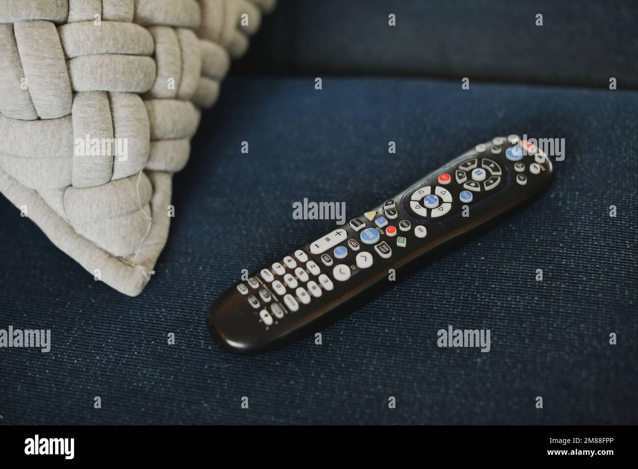 Male hand tv remote controller hi-res stock photography and images - Alamy