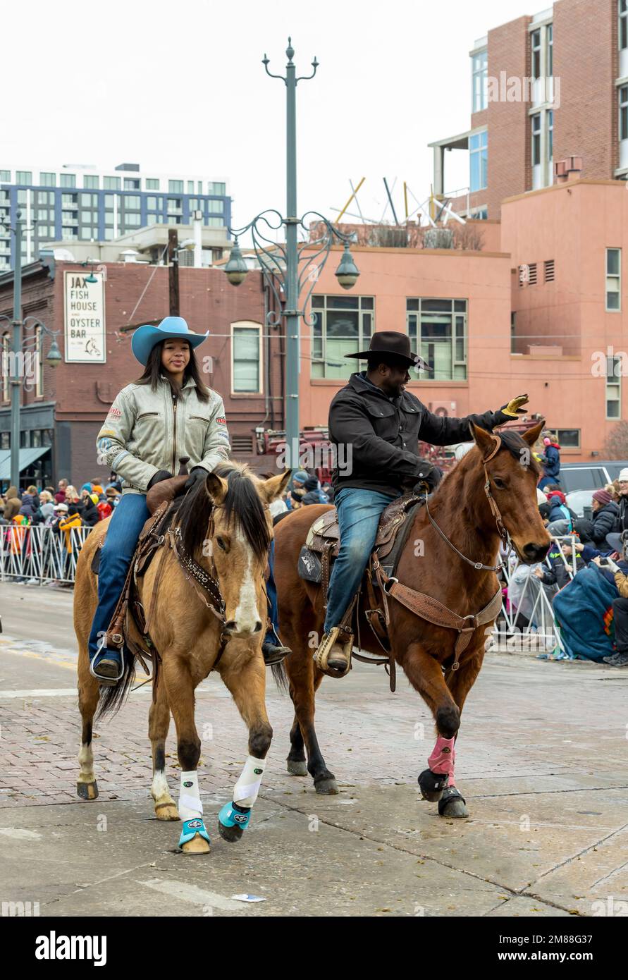 Denver, Colorado - January 5, 2023: Annual National Western Stock Show ...