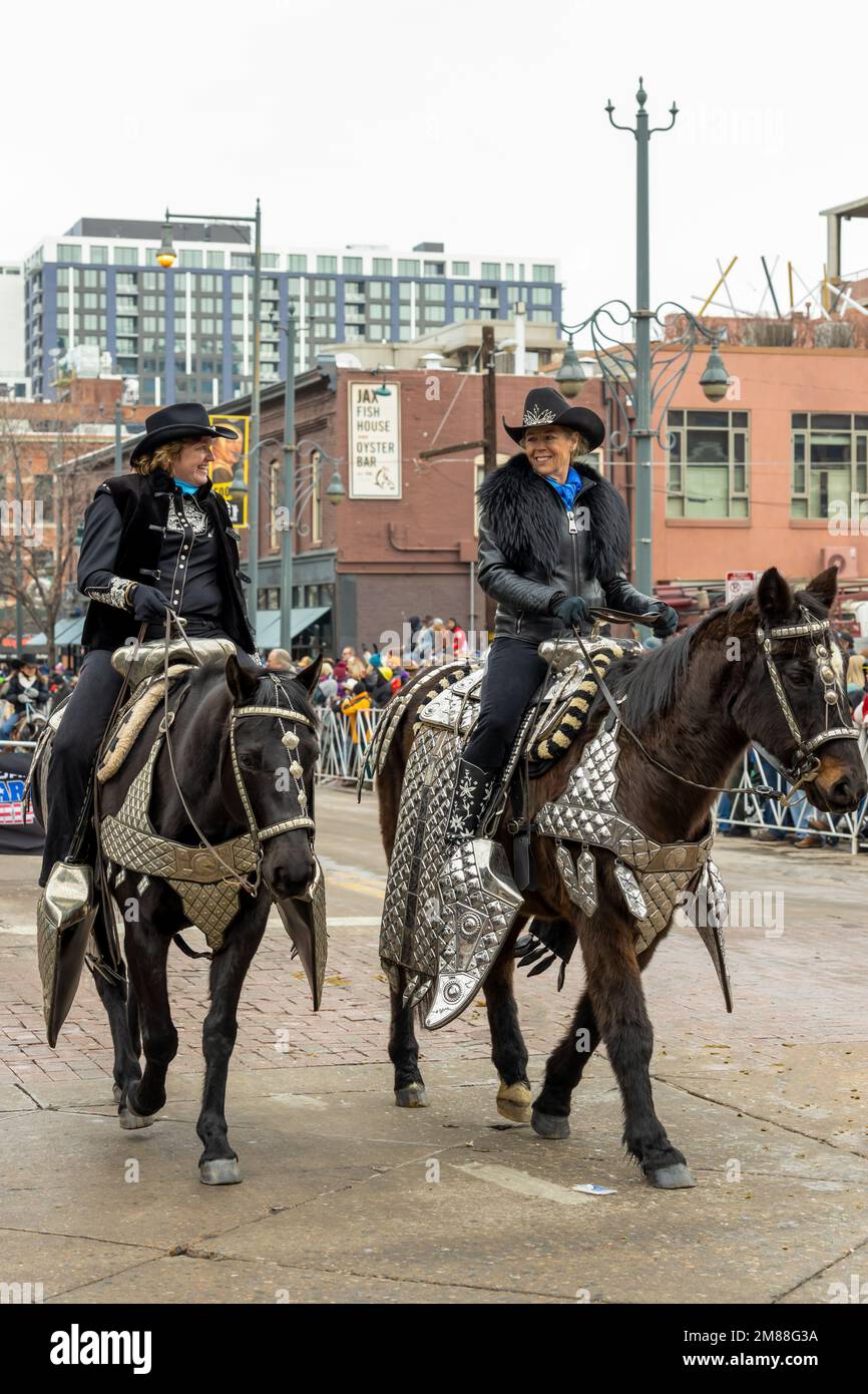 Denver, Colorado - January 5, 2023: Annual National Western Stock Show ...
