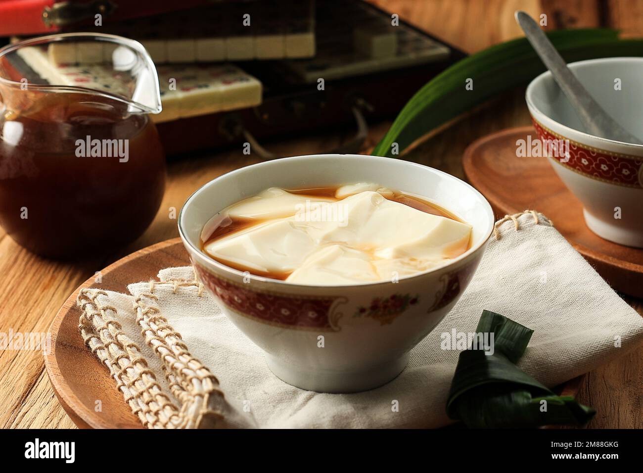Douhua Tahwa, Taiwanese Tofu Dessert Pudding or Soybean Soya Pudding ...