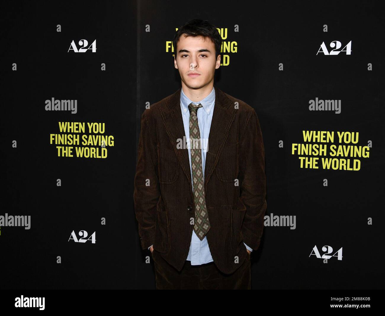 Billy Bryk attends a special screening of "When You Finish Saving the ...