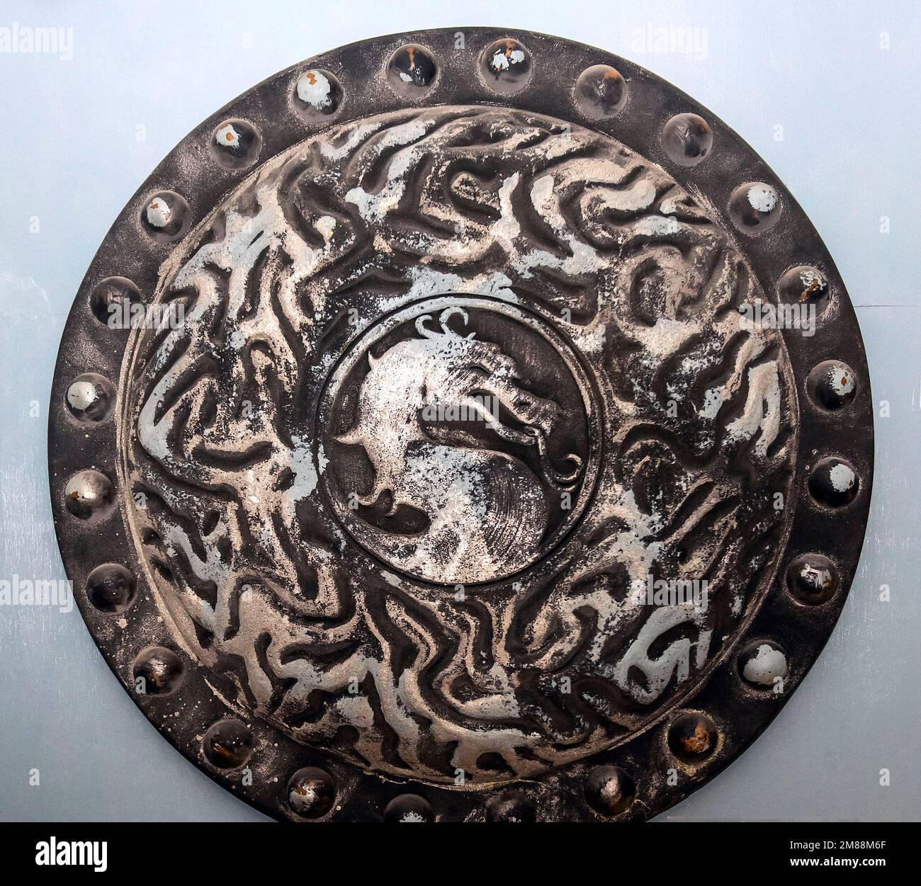 Burbank, California, USA. 12th Jan, 2023. Shield used in the 1995 film ...