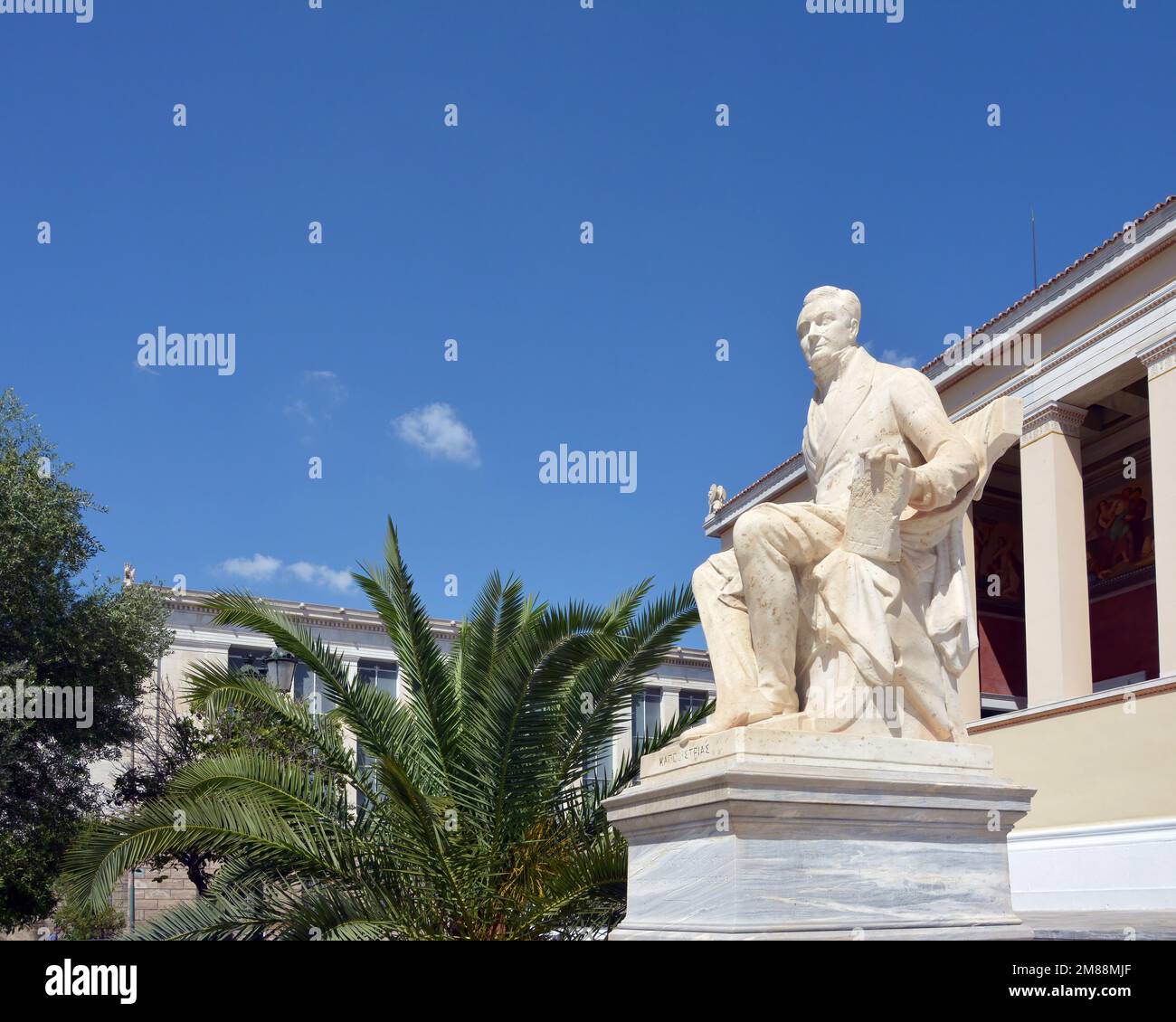 The statue of Count Ioannis Antonios Kapodistrias, the first head of ...