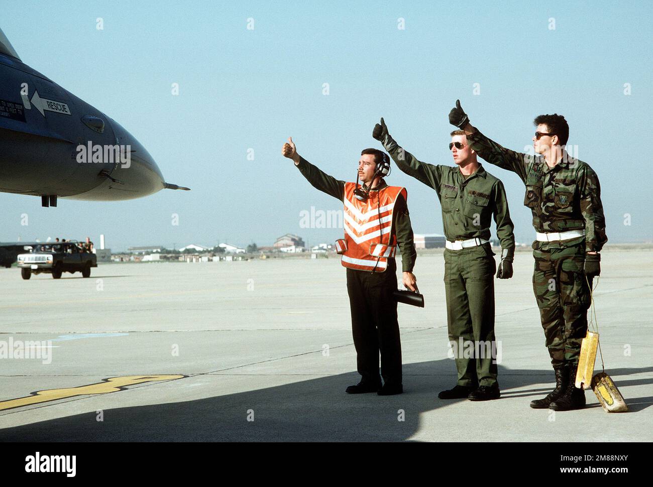 SSGT John Sebolt left, AIC Stephen Weipert, center, and A1C Michael ...