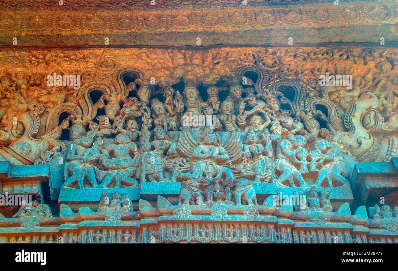 Hoysala monuments hi-res stock photography and images - Alamy