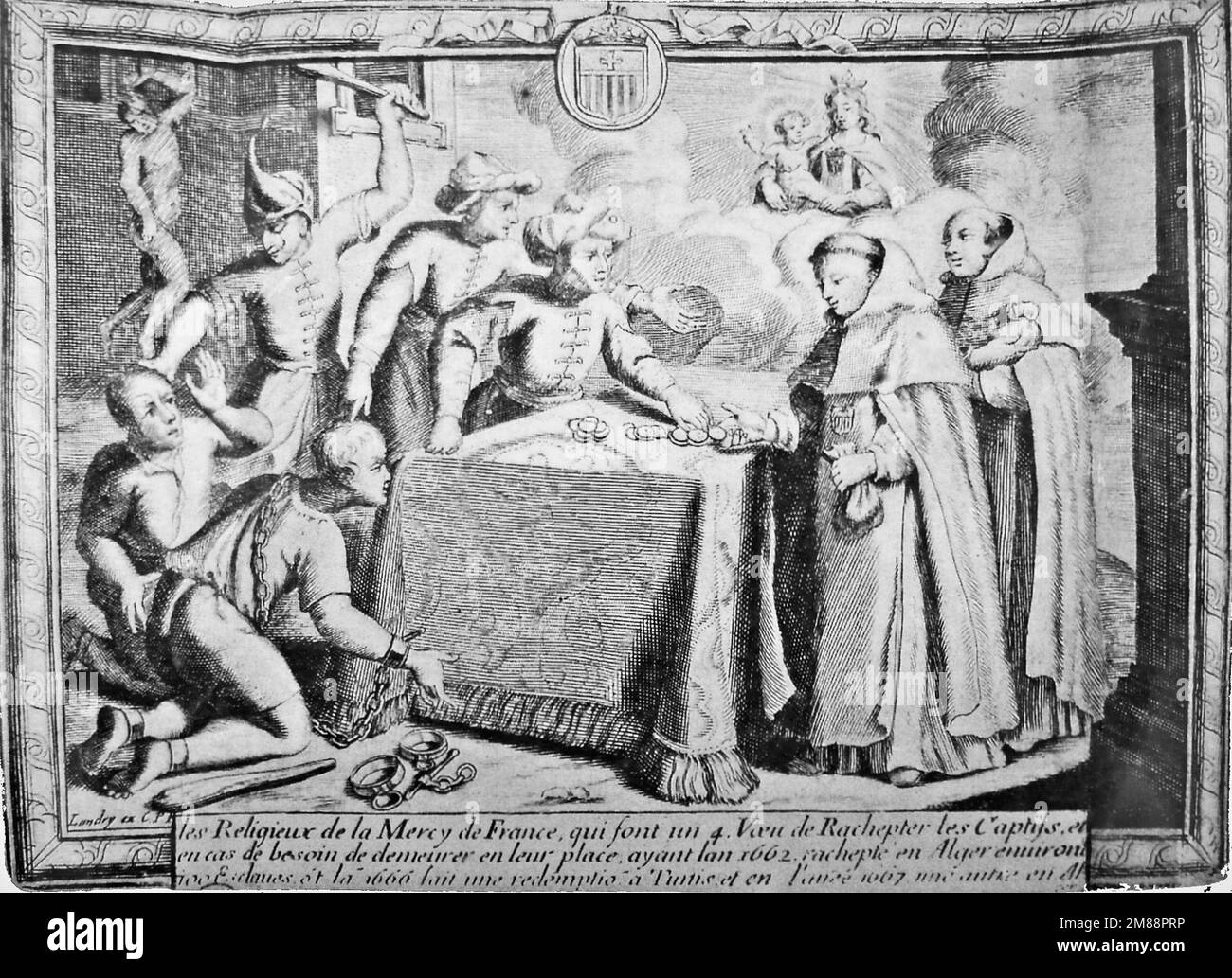 The redemption (buying back) of Christian captives by Mercedarian ...