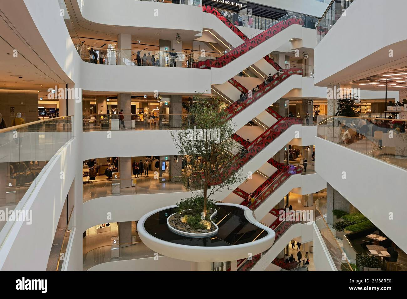 View at Huyndai Plaza Mall, Seoul, South Korea Stock Photo - Alamy