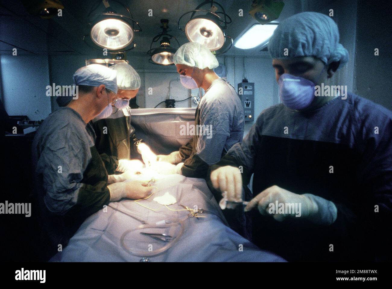 Surgical Support Team members Dr. David R. Racicot, left, and Dr ...