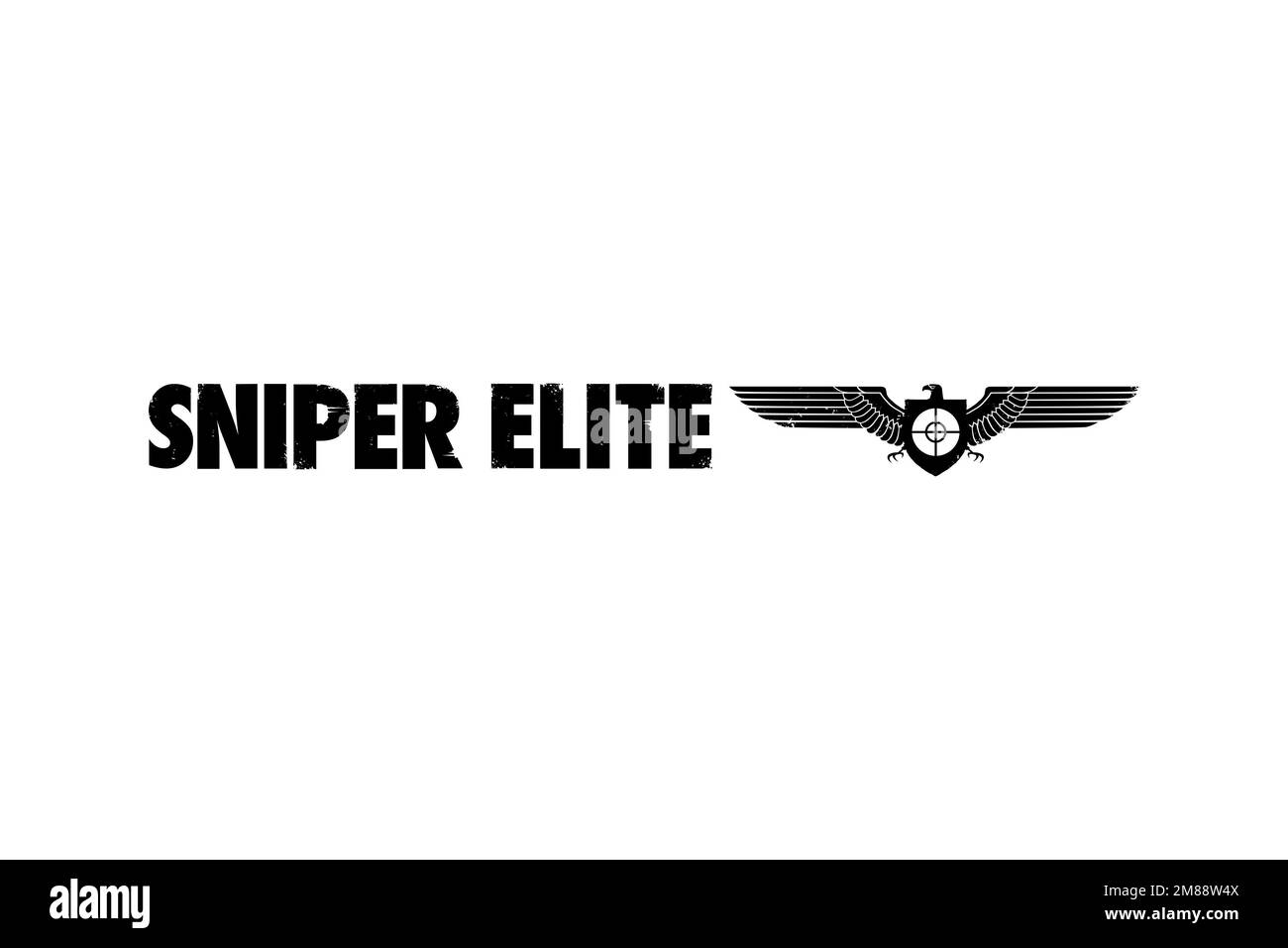 Sniper logo Black and White Stock Photos & Images - Alamy