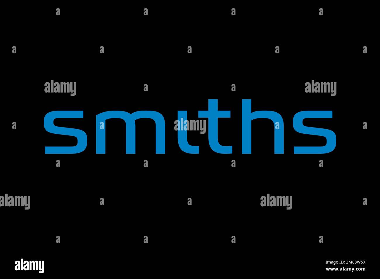 Smiths Group, Logo, Black background Stock Photo - Alamy