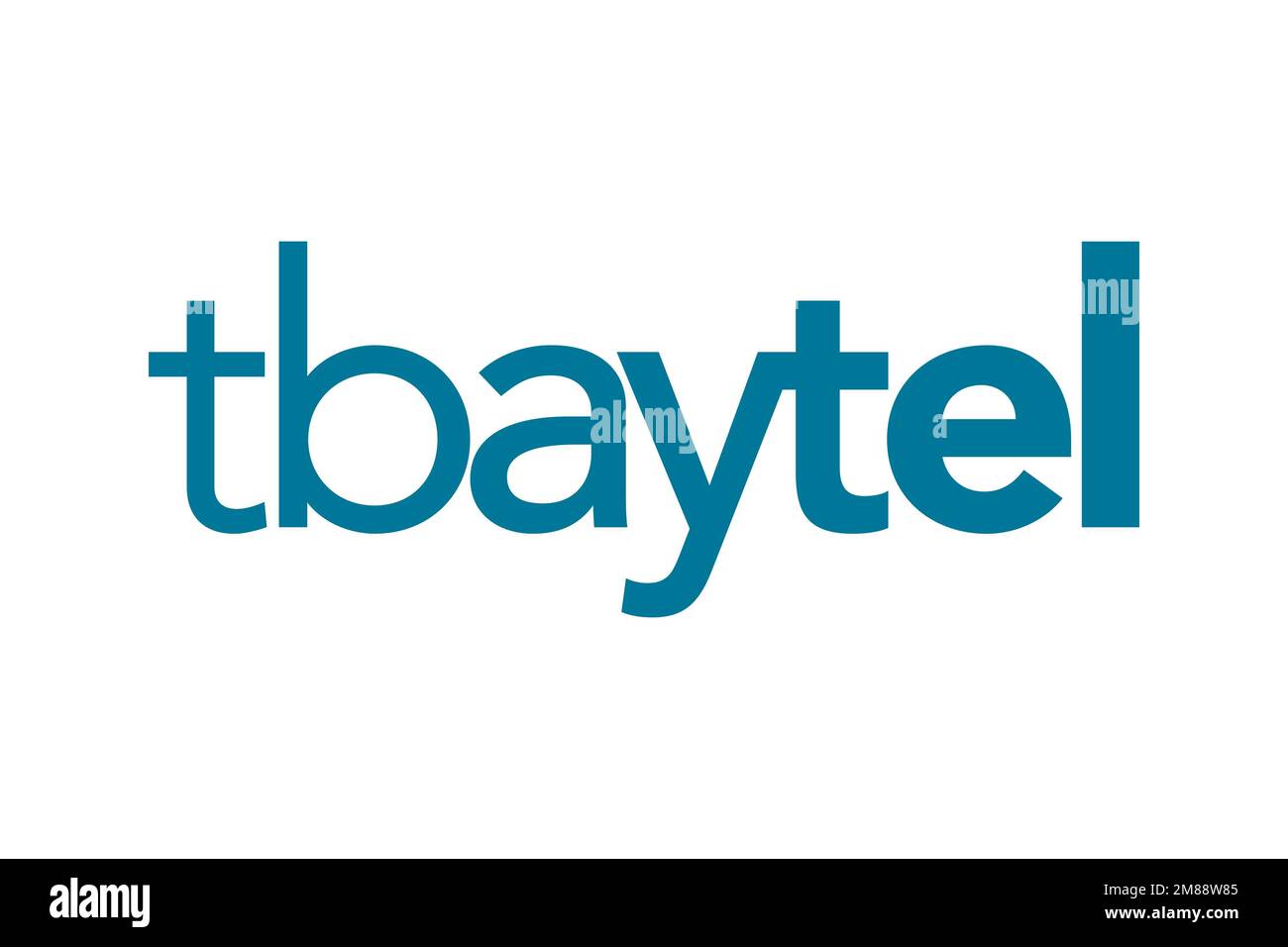 Tbaytel, Logo, White background Stock Photo - Alamy