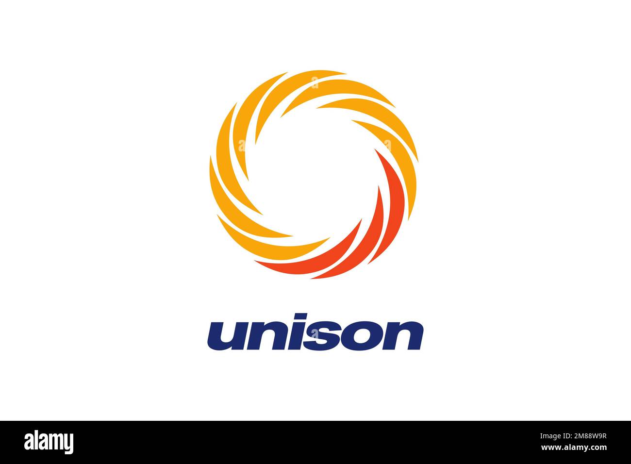 Unison Networks, Logo, White background Stock Photo - Alamy