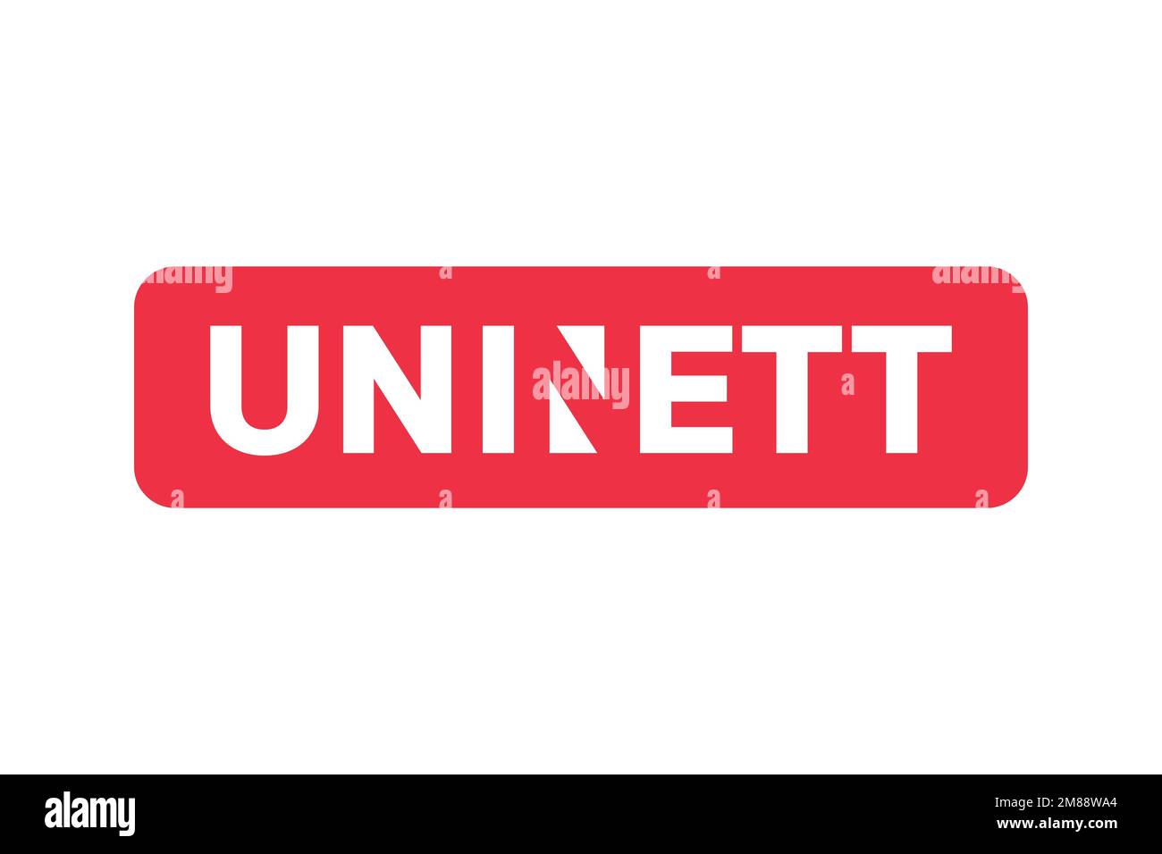 Uninet, Logo, White background Stock Photo - Alamy