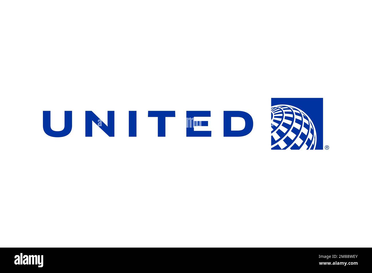 United Airline, Logo, White background Stock Photo - Alamy