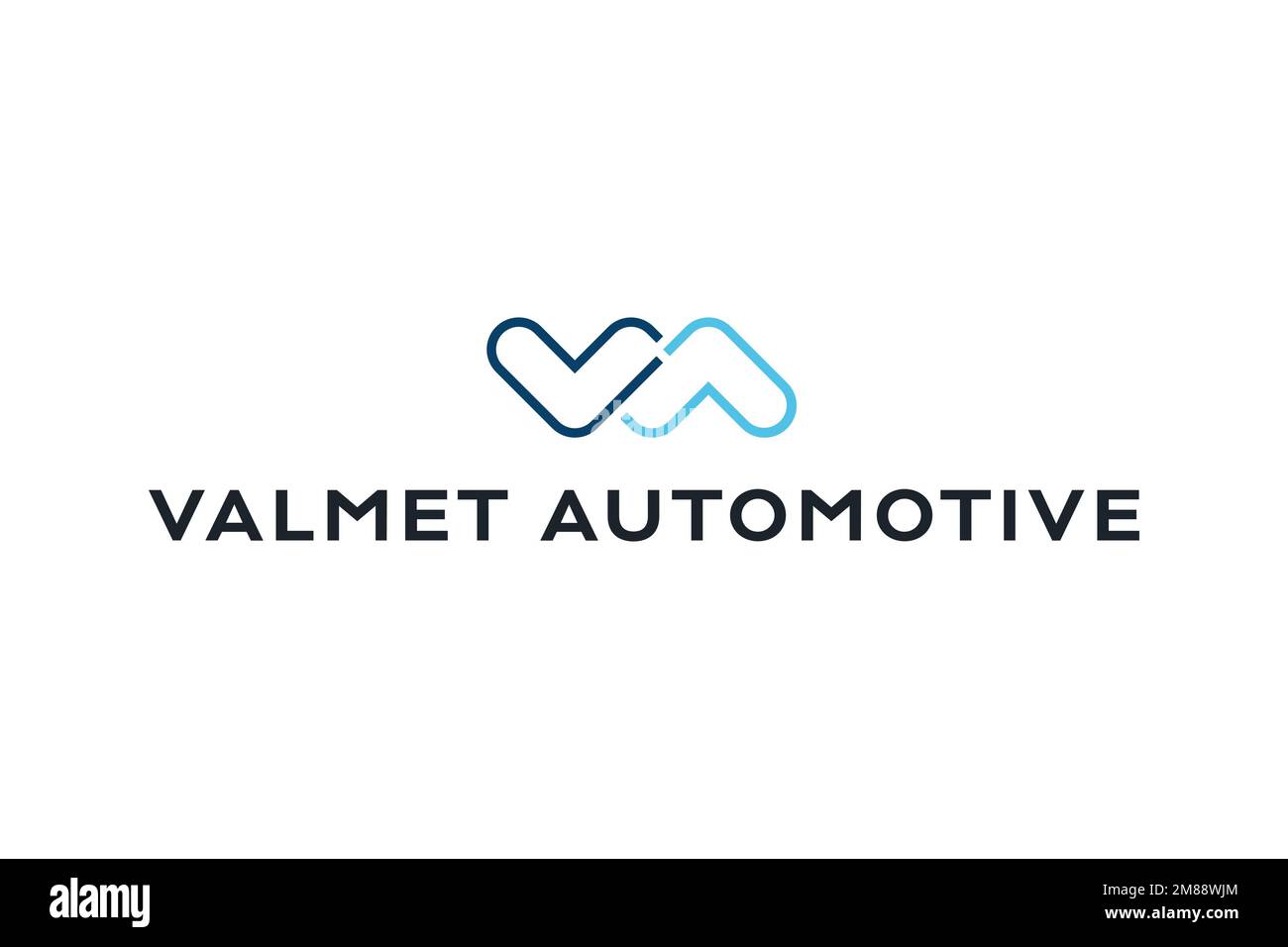 Valmet Automotive, Logo, White background Stock Photo - Alamy