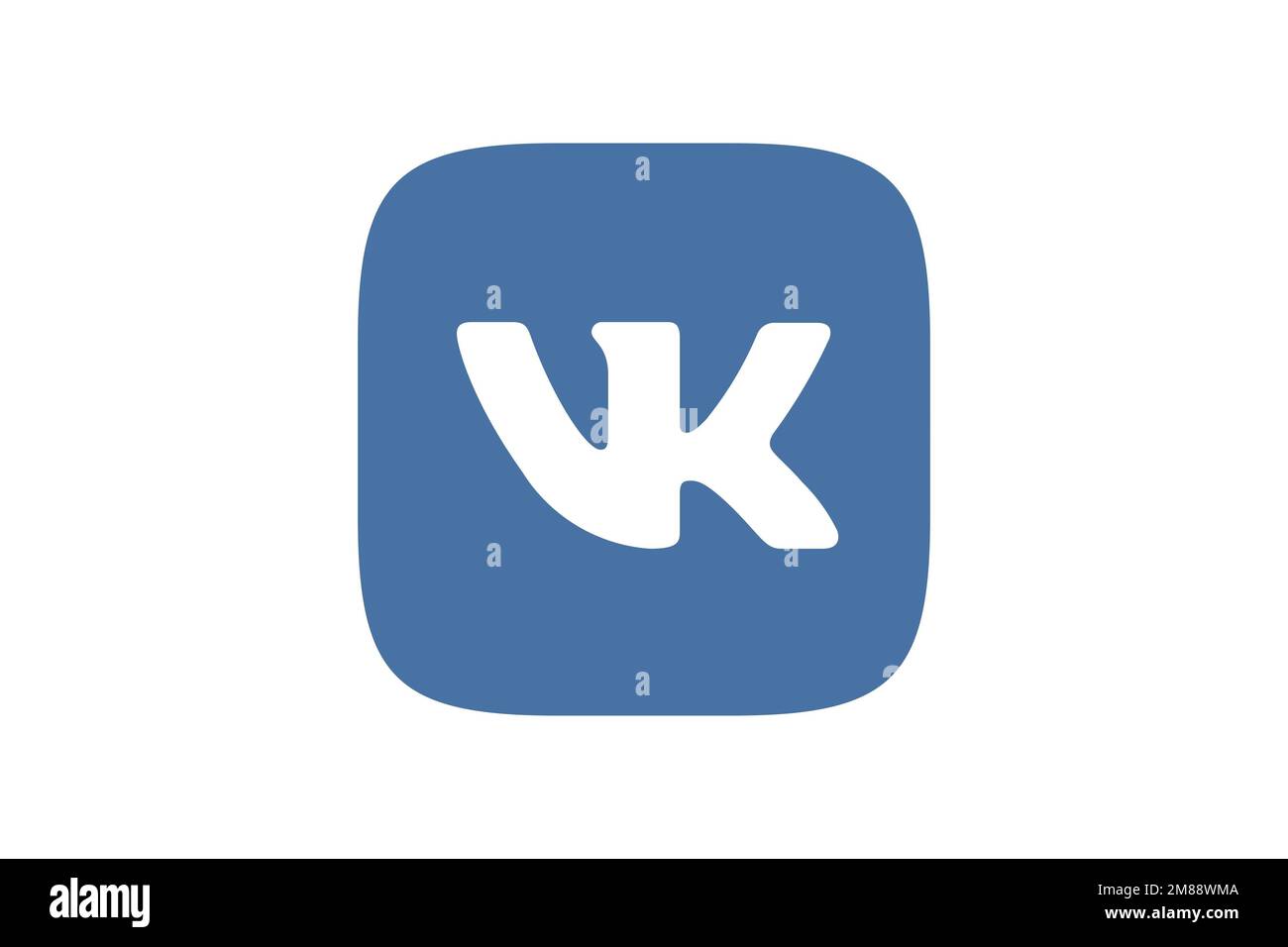 VK service, Logo, White background Stock Photo - Alamy