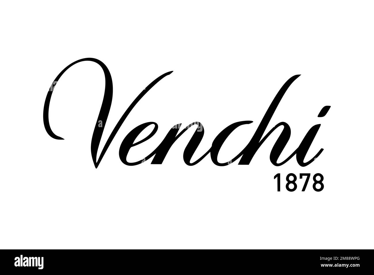 Venchi, Logo, White background Stock Photo - Alamy