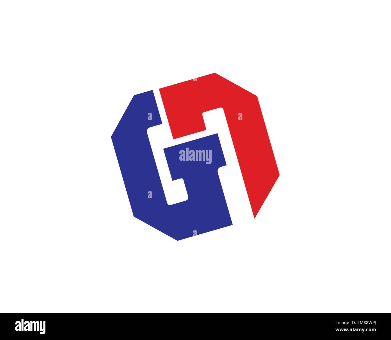 Van der Giessen de Noord, rotated logo, white background Stock Photo ...