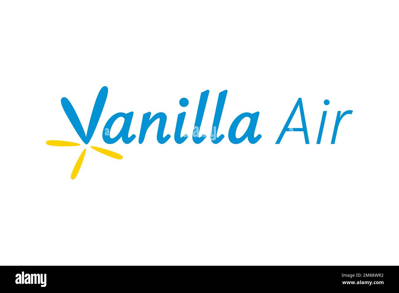 Vanilla Air, Logo, White Background Stock Photo - Alamy