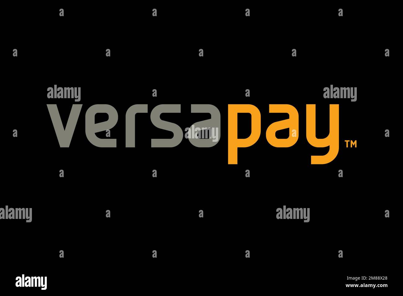 VersaPay, Logo, Black background Stock Photo - Alamy