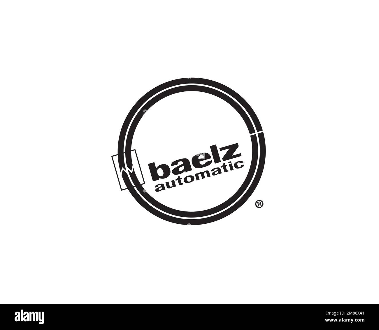 W. Baelz & Sohn, rotated logo, white background Stock Photo - Alamy