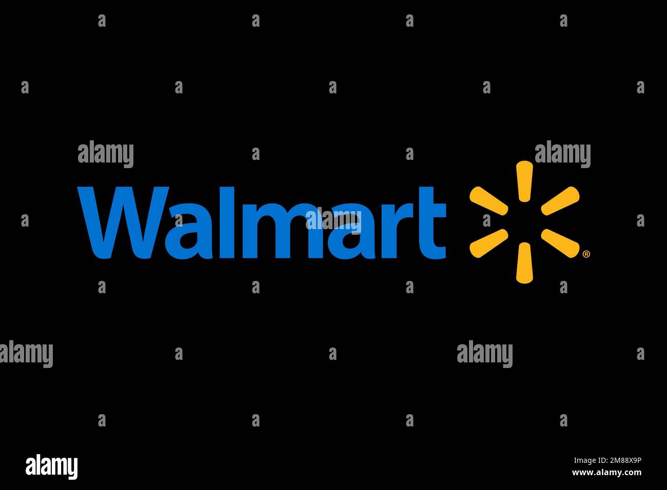 Walmart Canada, Logo, Black background Stock Photo - Alamy