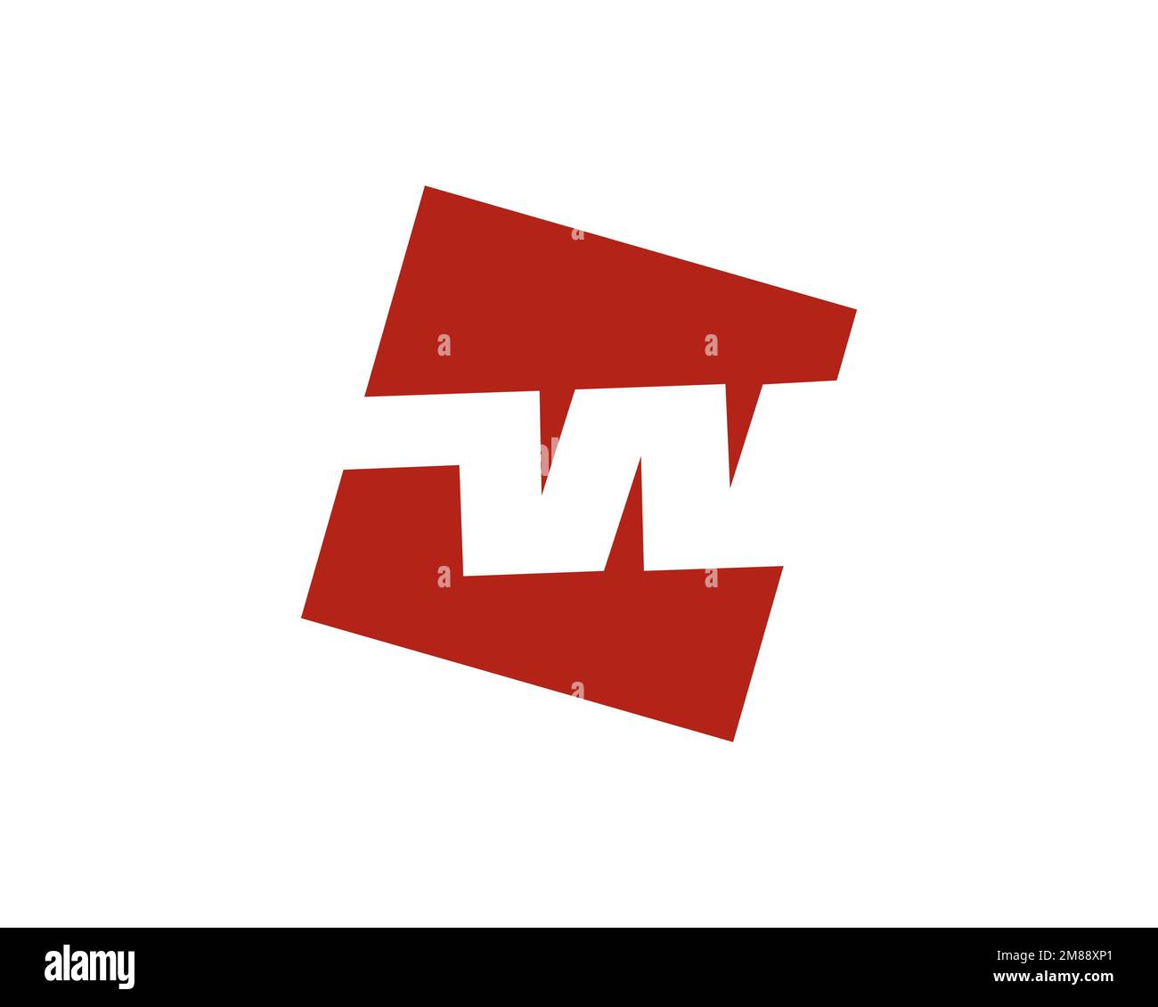 Western Airline, rotated logo, white background B Stock Photo - Alamy