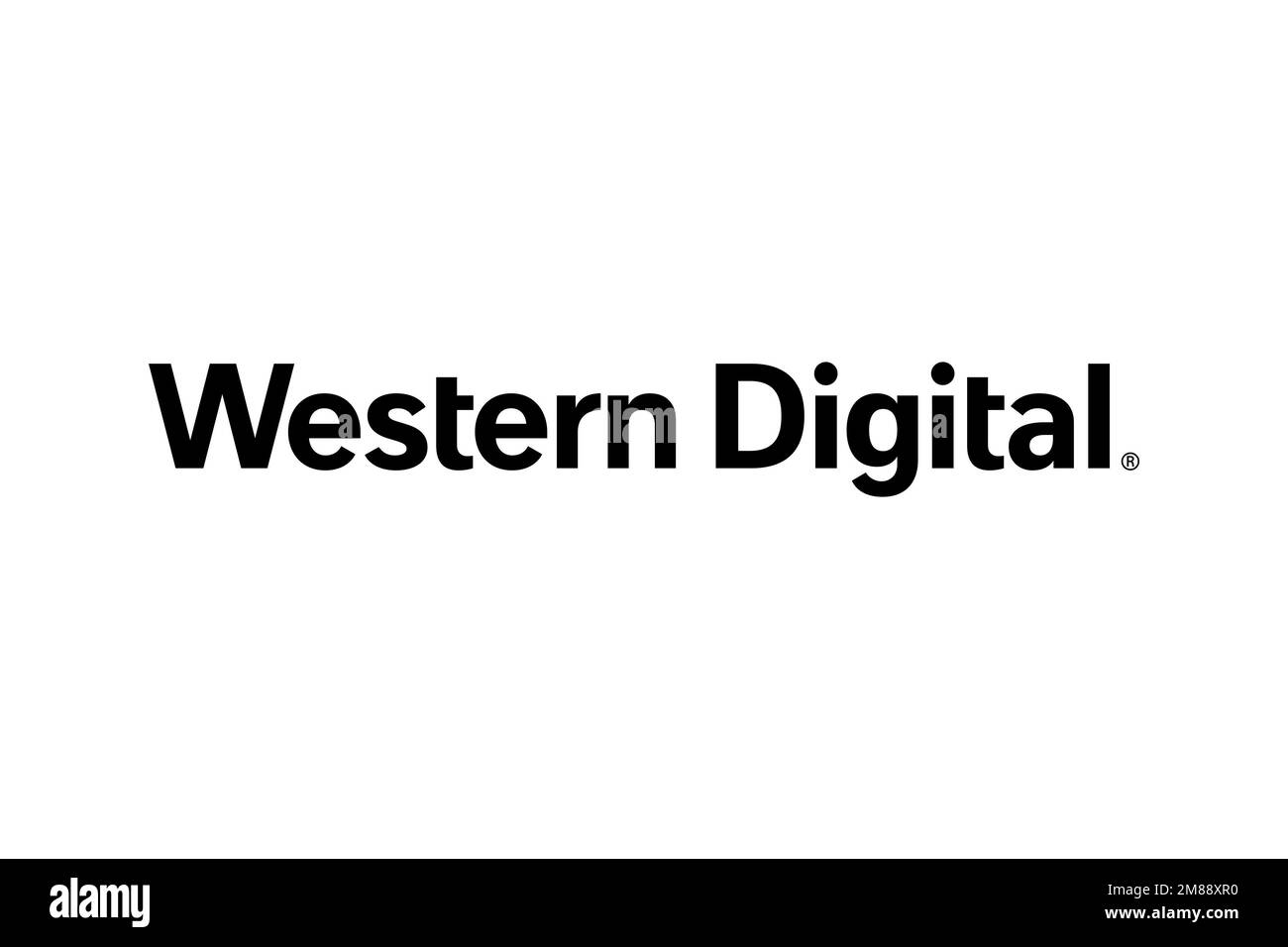 Western Digital, Logo, White background Stock Photo - Alamy