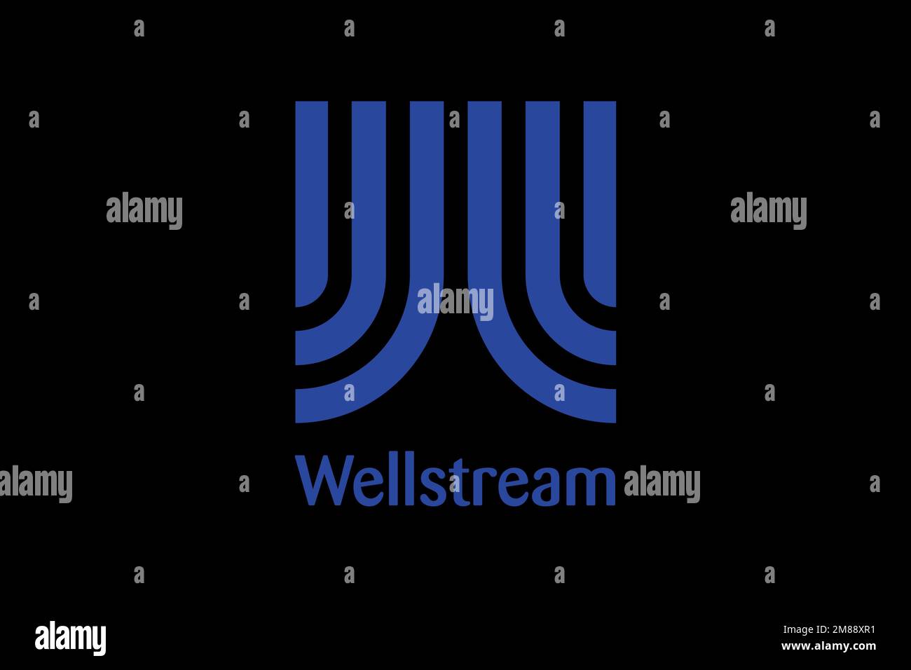 Wellstream, Logo, Black background Stock Photo - Alamy
