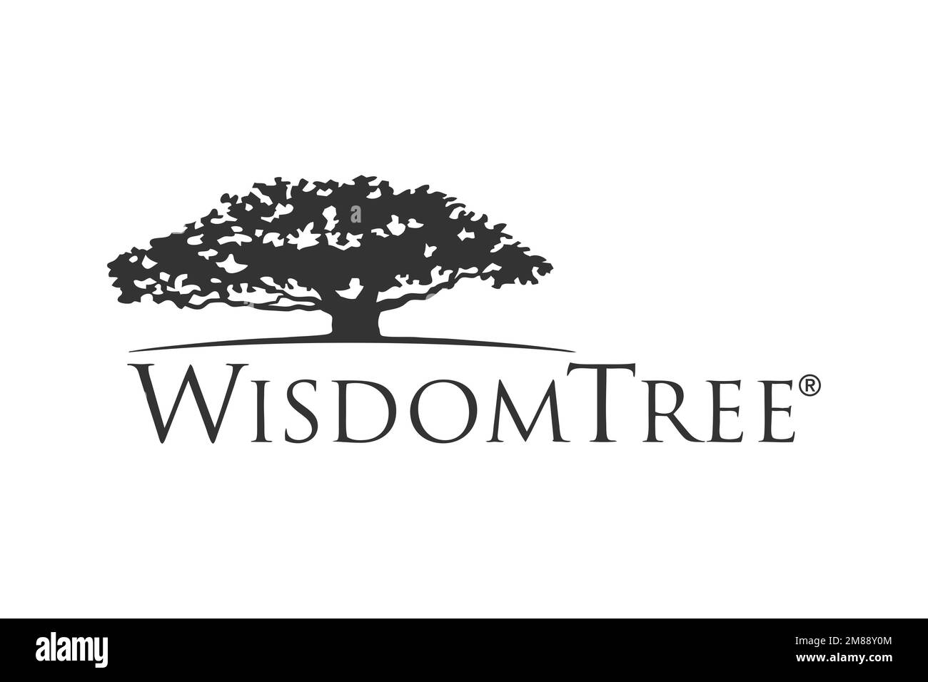 WisdomTree Investments, Logo, White background Stock Photo - Alamy