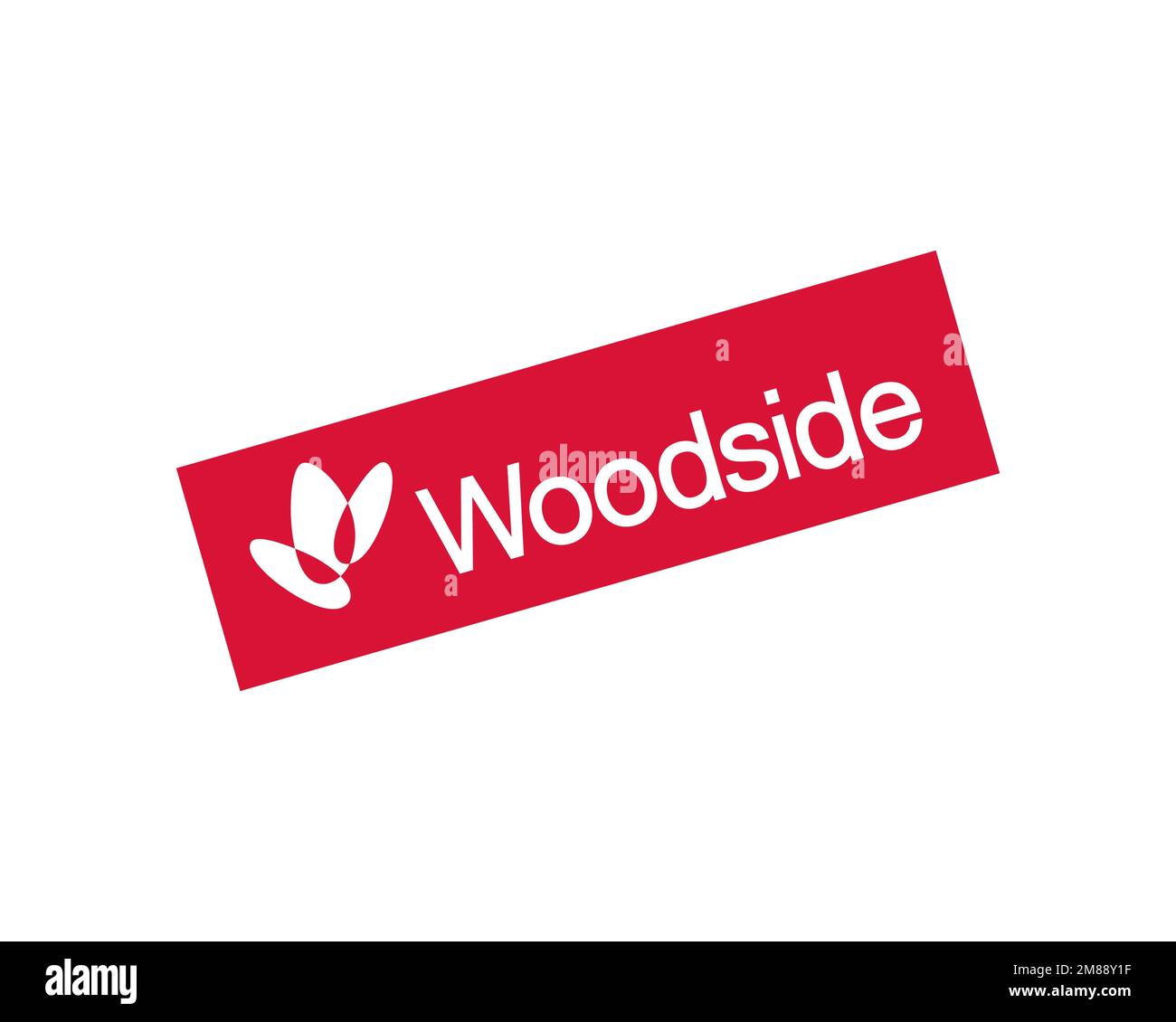 Woodside logo white background hi-res stock photography and images - Alamy
