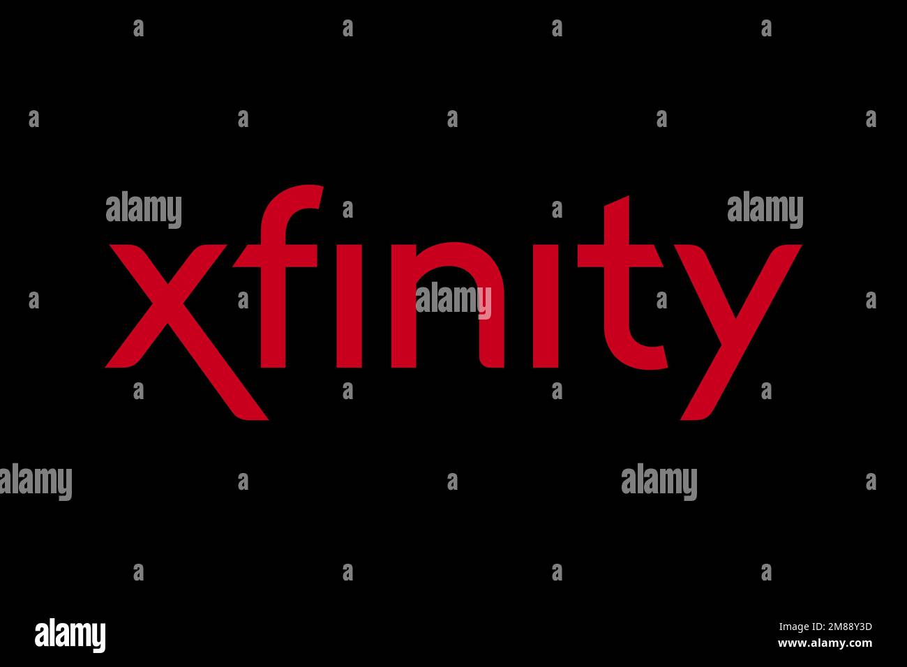 Xfinity, Logo, Black background Stock Photo - Alamy