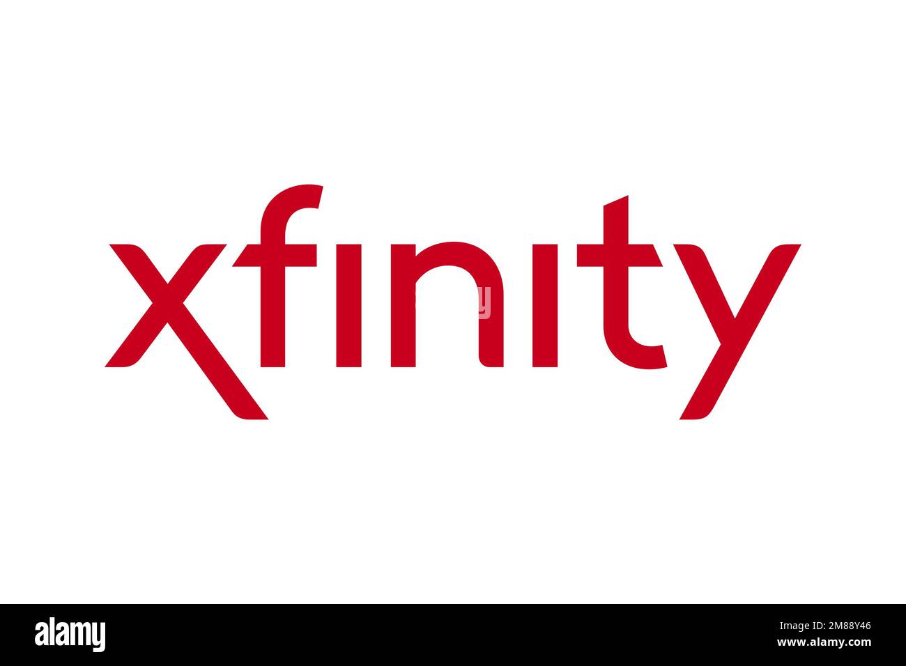 Xfinity, Logo, White background Stock Photo - Alamy